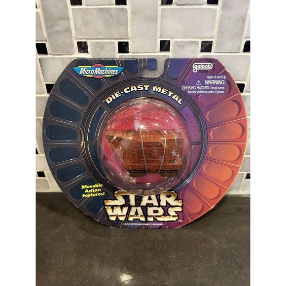Toys | Hasbro Star Wars Micro Machines 1996 Jawa Sandcrawler | Poshmark